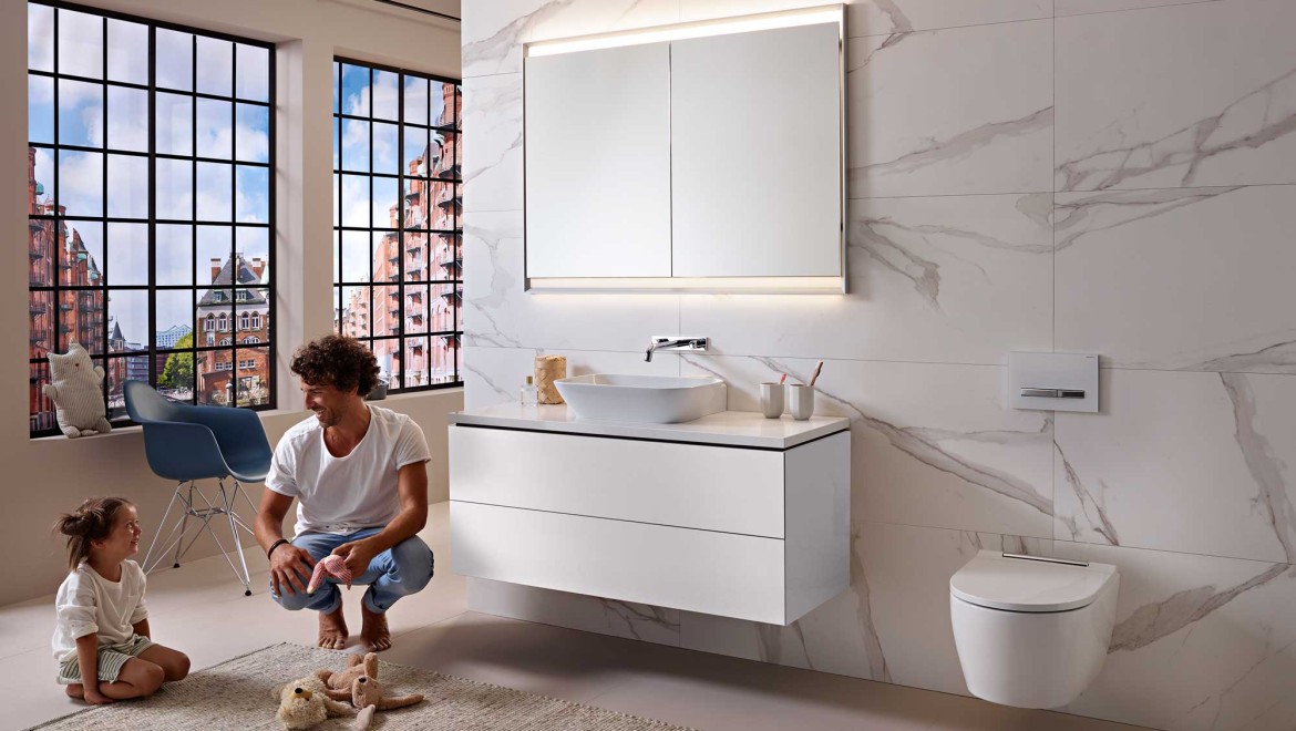 Weißes Badezimmer: zeitlos & elegant | geberit.de