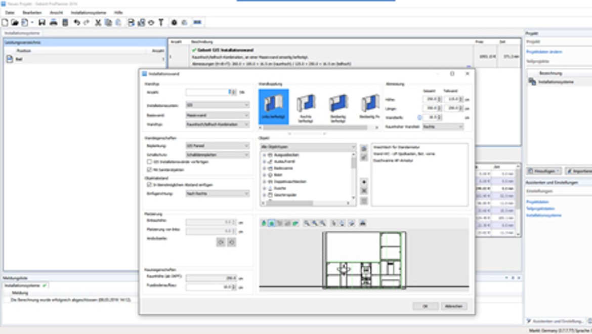 Planungssoftware Geberit ProPlanner | geberit.de